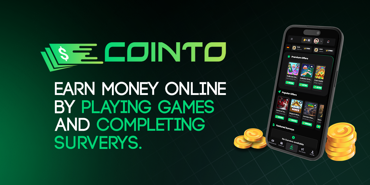 Earn | Cointo - Get paid for testing apps, games & surveys